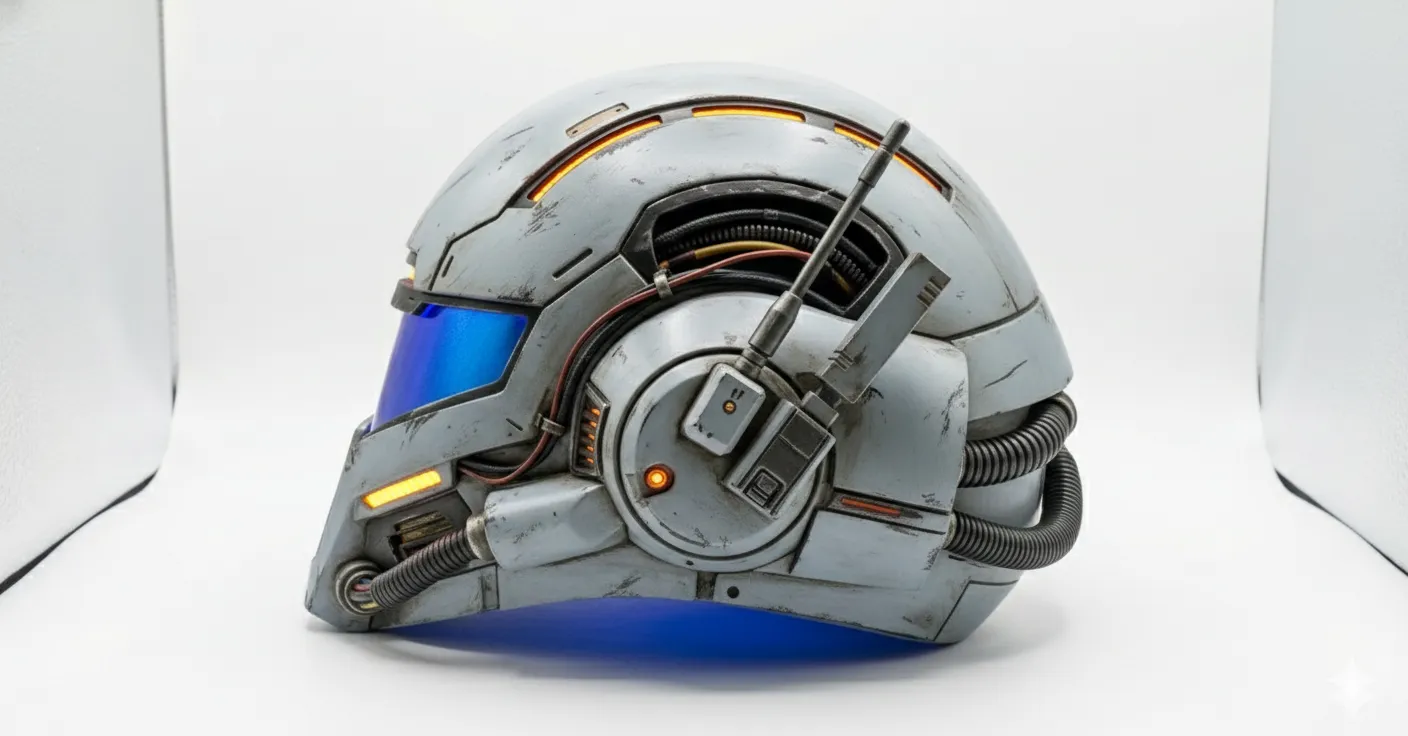 Casco inspirado en Metroid (Aprende a hacer el tuyo propio) - Modelo de ...