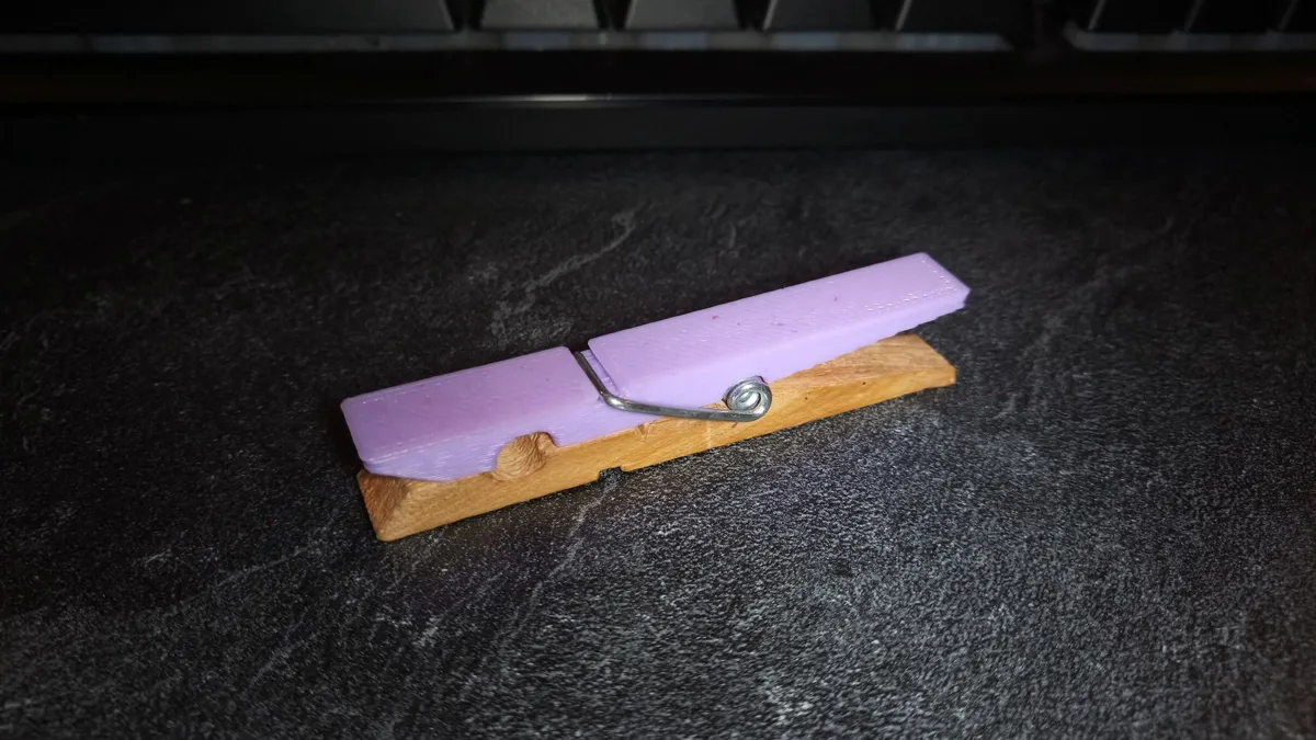 clothespin (clone of wood one) - Free 3D Print Model - MakerWorld