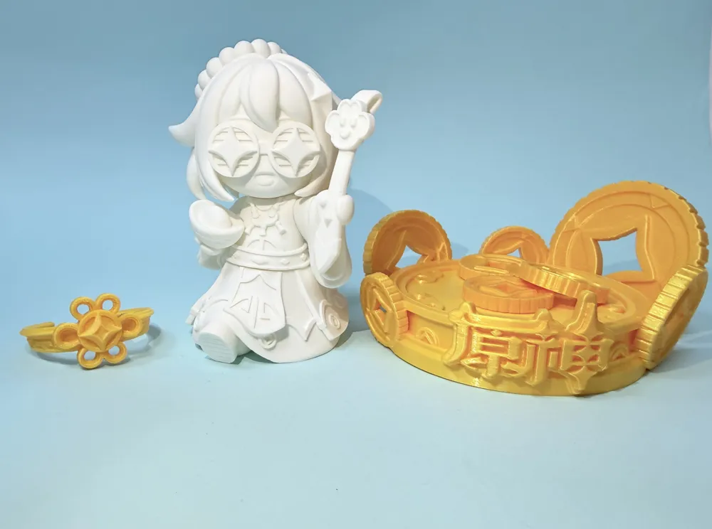 Genshin Impact Paimon Schatzgott Figur – Kostenloses 3D-Druckmodell ...