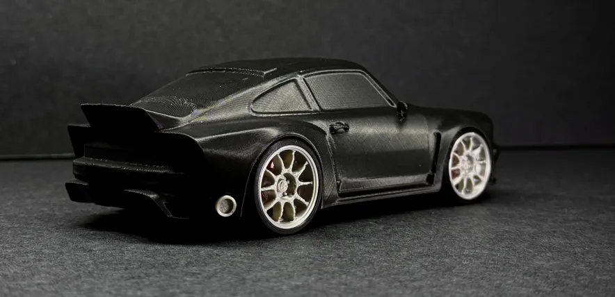 Singer Porsche 911 DLS Turbo - 1/24 Scale Model! - Free 3D Print Model ...