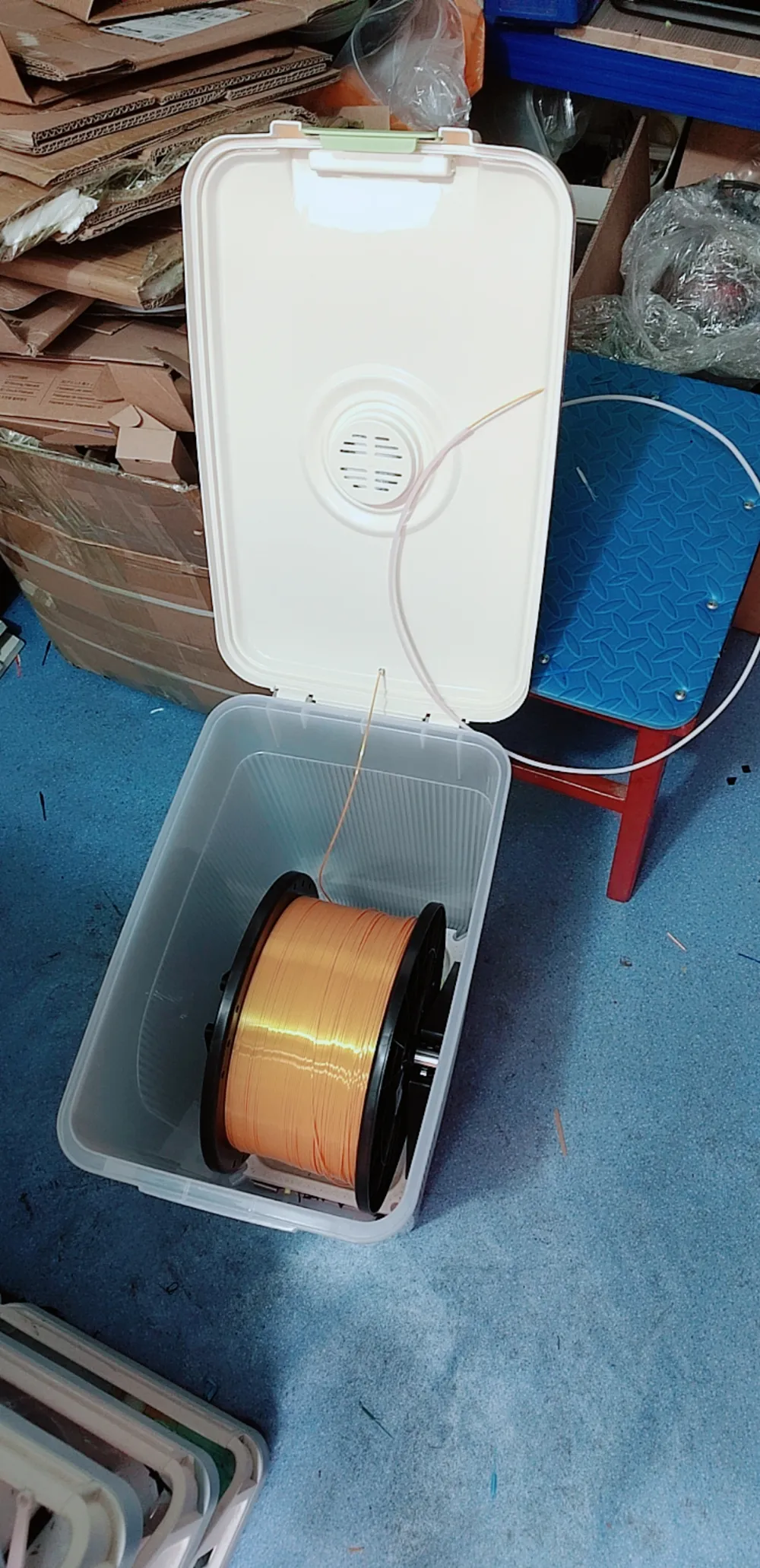 5kg filament spool central axis support frame (60 jin rice bucket ...