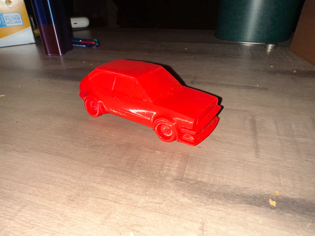 VW Golf 1 – Classic Vintage Car - Free 3D Print Model - MakerWorld