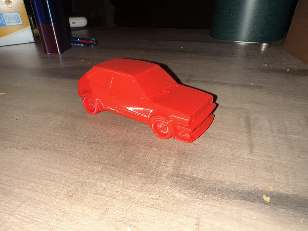 VW Golf 1 – Classic Vintage Car - Free 3D Print Model - MakerWorld