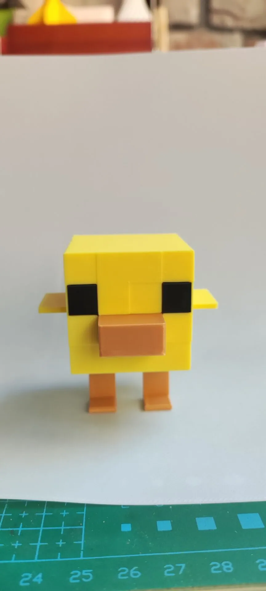 Minecraft_Poussin (sans AMS|sans support) - Modèle d'Impression 3D ...