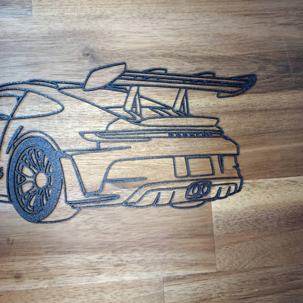 Porsche 911 GT3 RS Arte de Parede - 992 Supercarro - Modelo gratuito ...