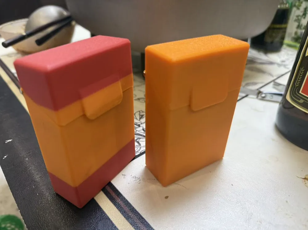 Hard Pack Cigarette Protective Case - Free 3D Print Model - MakerWorld