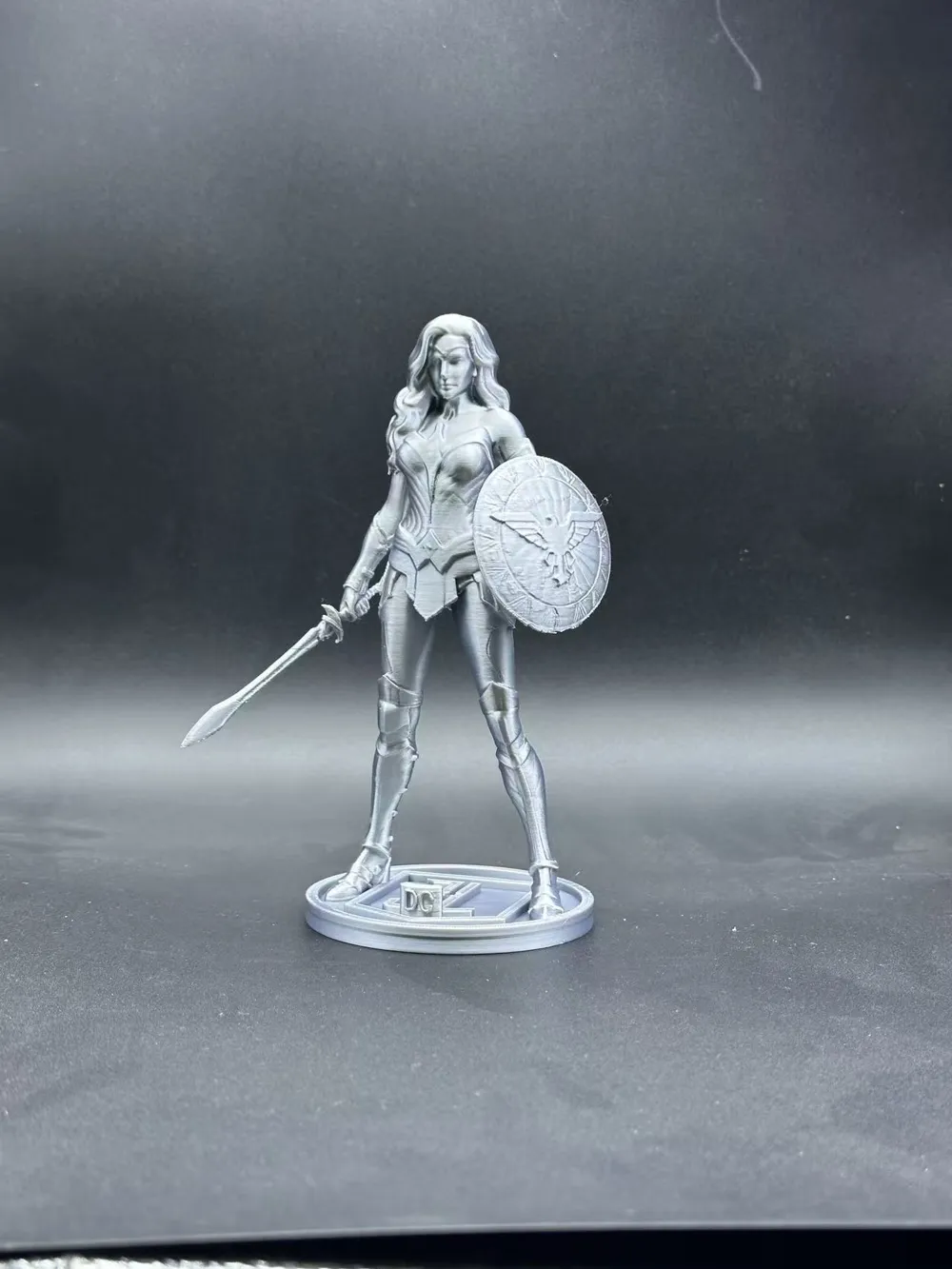 Wonder Woman DC Print in Place - Free 3D Print Model - MakerWorld