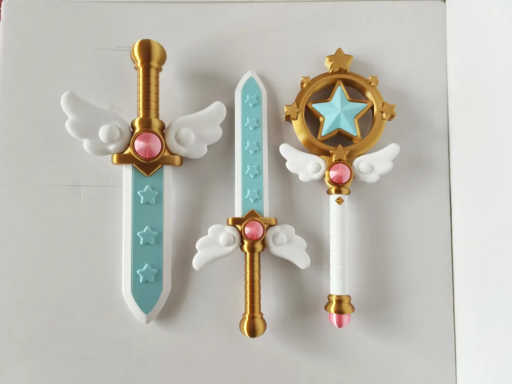 【Two Doors】Magic Wand (no AMS needed) - Free 3D Print Model - MakerWorld