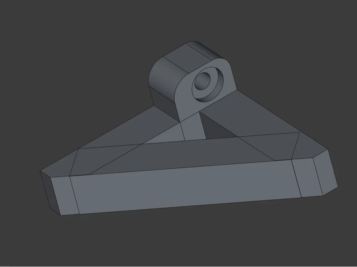 lower support for ams side spool holder - Free 3D Print Model - MakerWorld