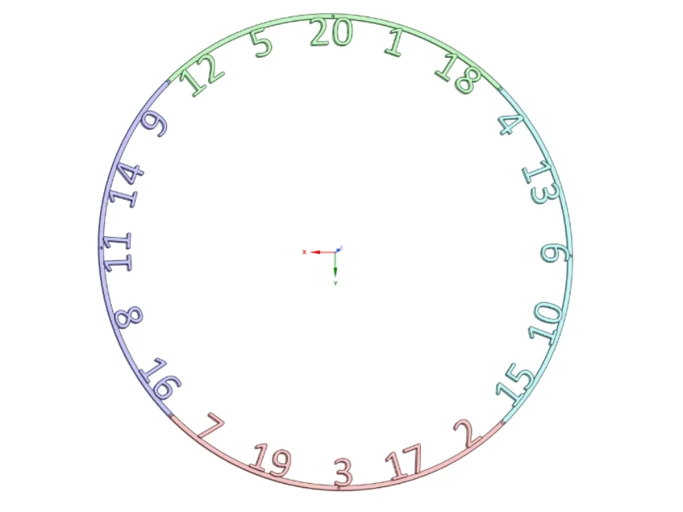 Dart Ring/Number Ring Darts for Target Board - Free 3D Print Model ...
