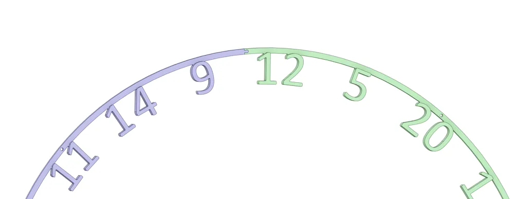 Dartring/ Zahlenring Darts für Target Scheibe – Kostenloses 3D ...