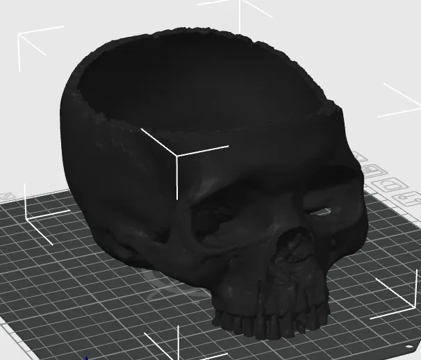 Bol à bonbons Halloween crâne ! - Modèle d'Impression 3D Gratuit ...