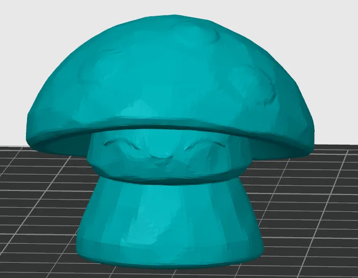 Cute Low Poly Mushroom - Free 3D Print Model - MakerWorld