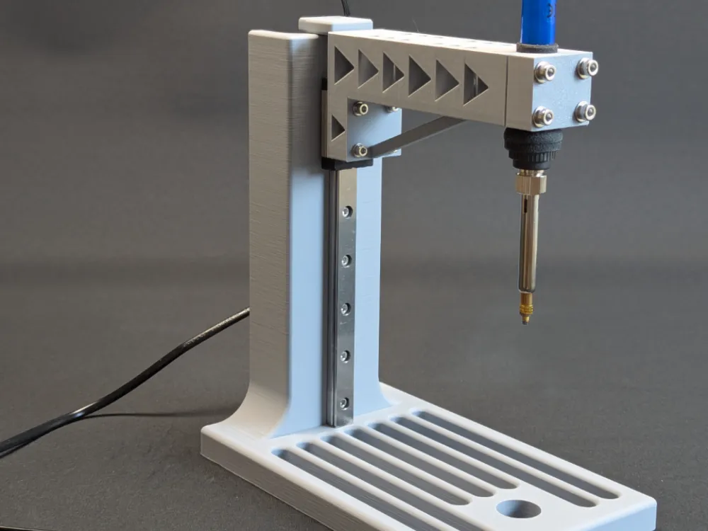 Soldering Iron Stand for Heat Set Inserts - Free 3D Print Model ...