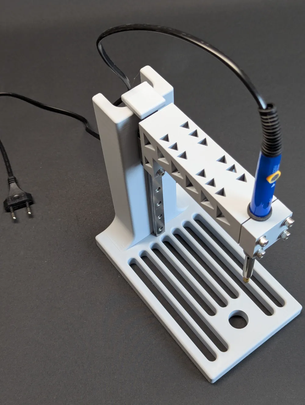 Soldering Iron Stand for Heat Set Inserts - Free 3D Print Model ...