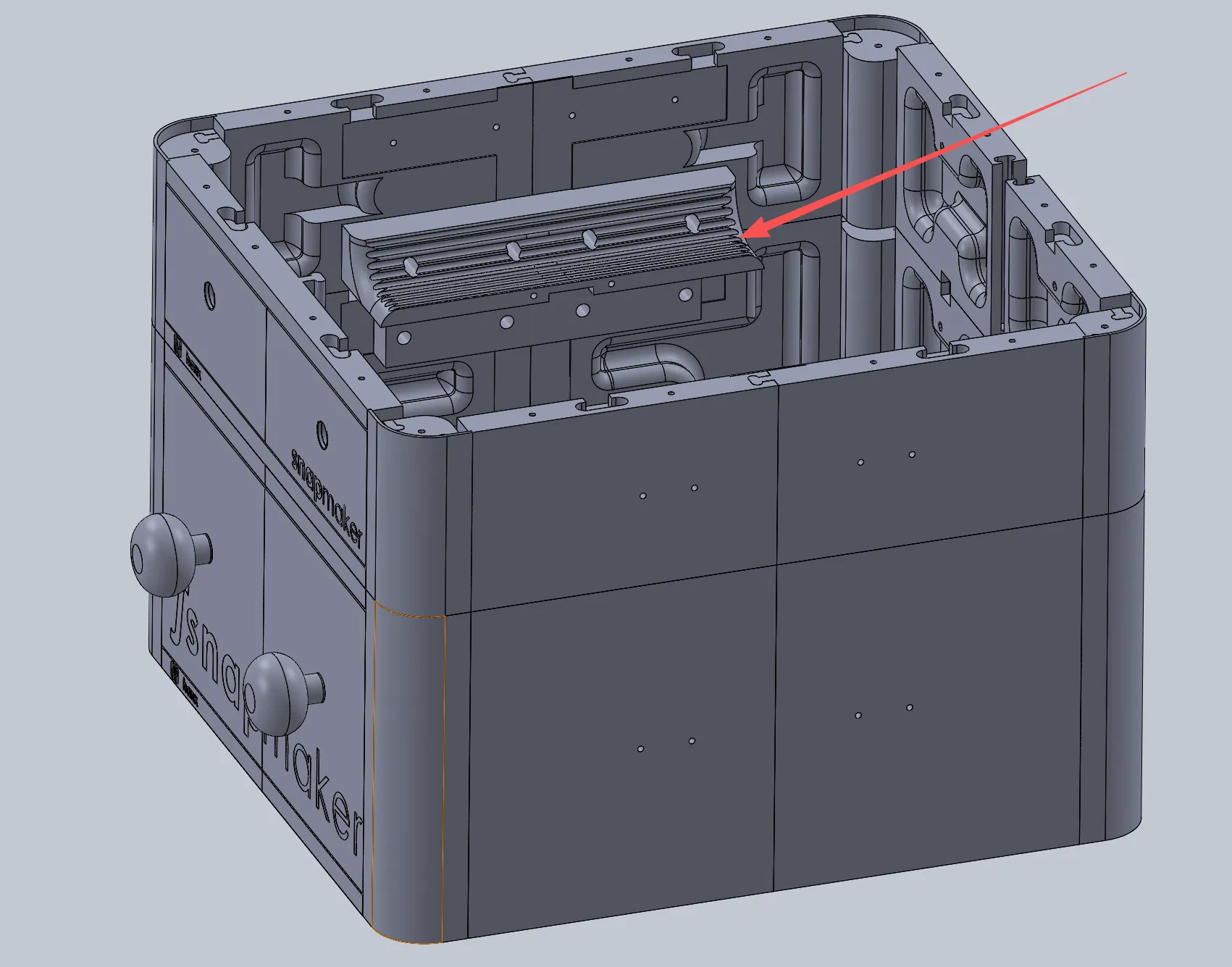 snapmaker u1 riser cabinet - Free 3D Print Model - MakerWorld