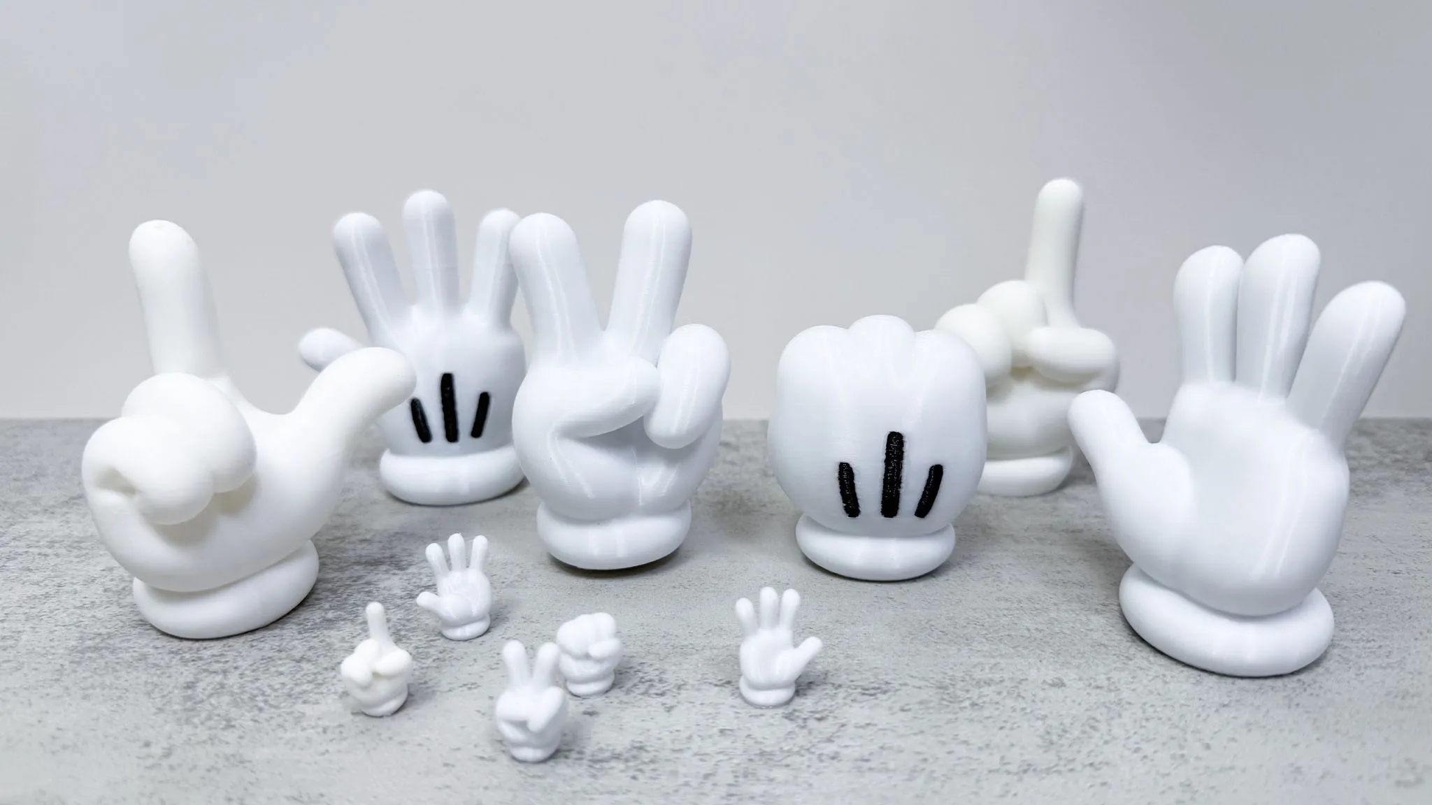 Cartoon Hand Pointer Stick - Thumbs Up - Free 3D Print Model - MakerWorld