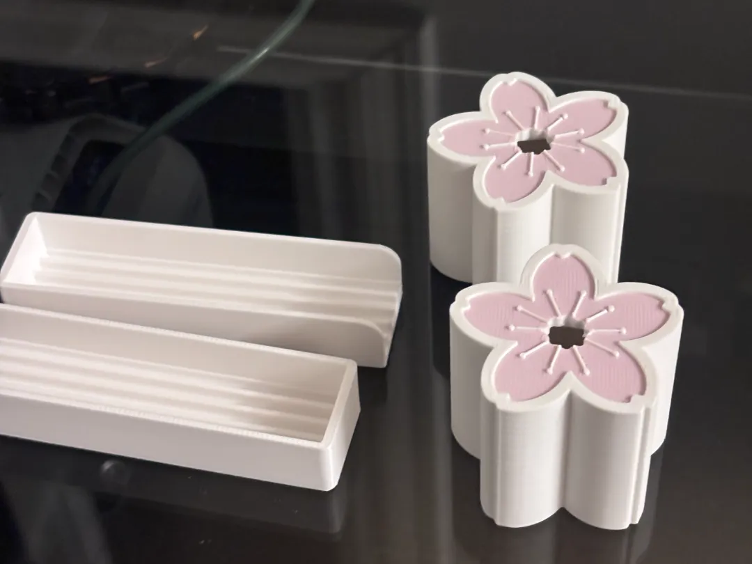 Cherry Blossom Scoop PIP Design - Free 3D Print Model - MakerWorld