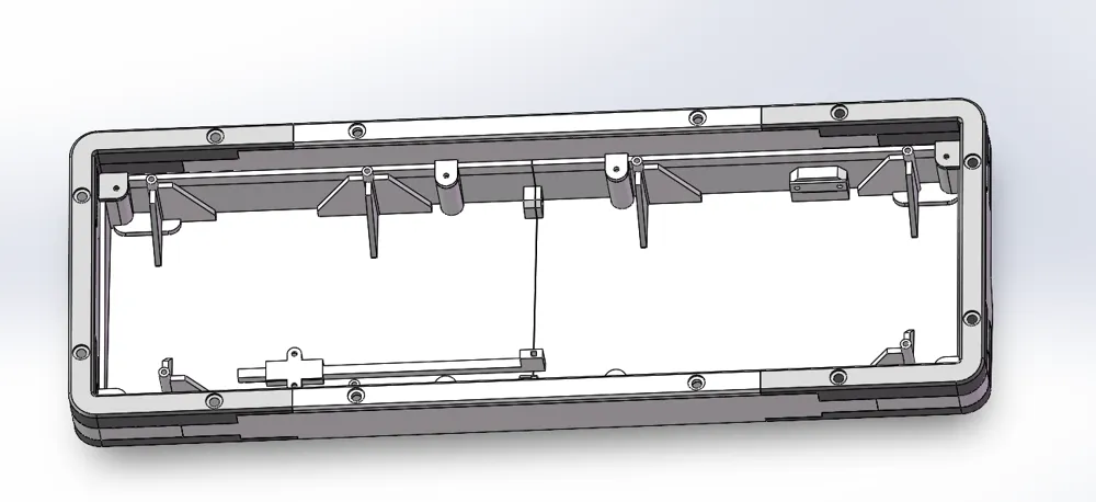 ciy68 keyboard kit case - Free 3D Print Model - MakerWorld