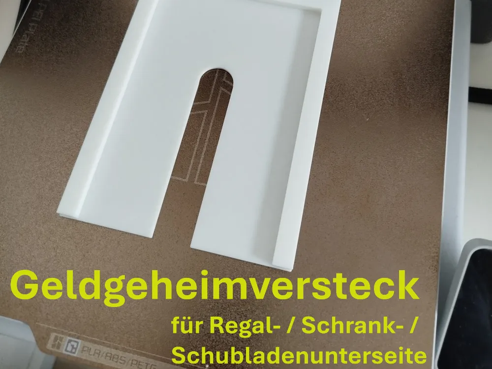 Secret Money Hiding Spot - Free 3D Print Model - MakerWorld