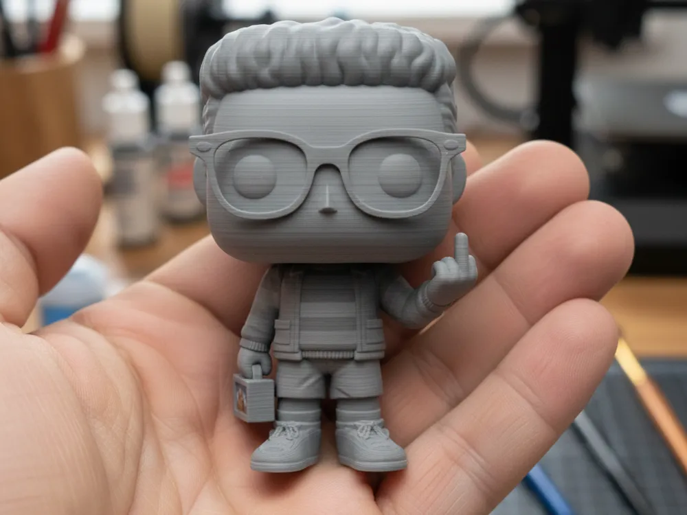 Derek - stranger Things - pop - Free 3D Print Model - MakerWorld