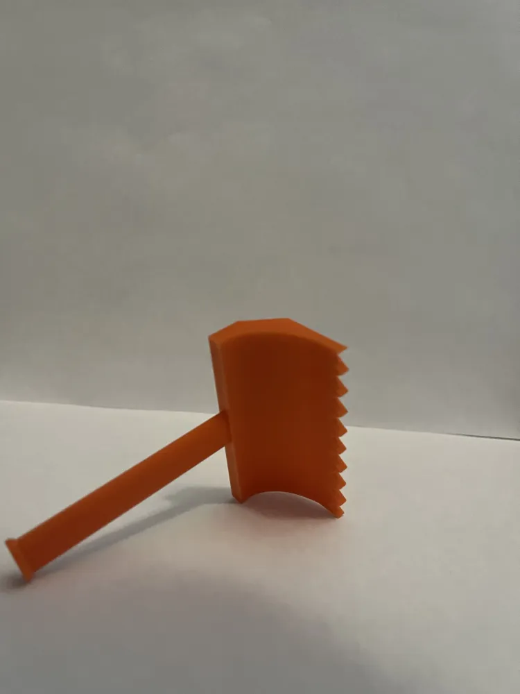 Finger Snowboard terrain park rake/ snow groomer - Free 3D Print Model ...