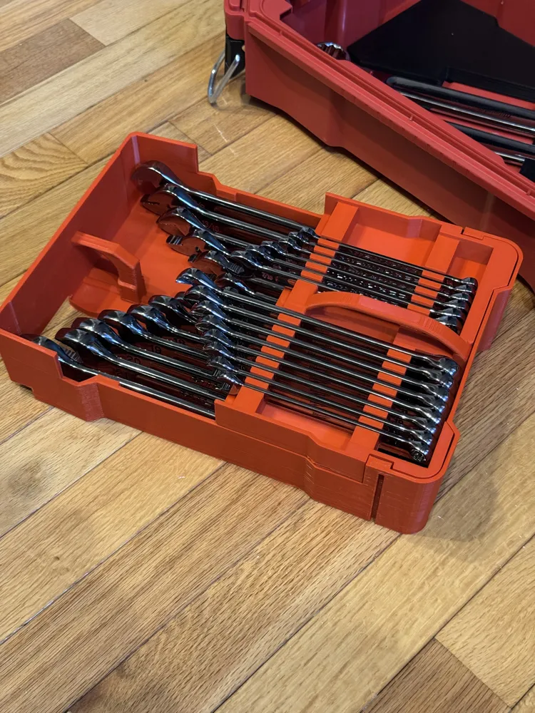 Milwaukee Packout Kompakt-Schraubenschlüssel-Organizer – Kostenloses 3D ...