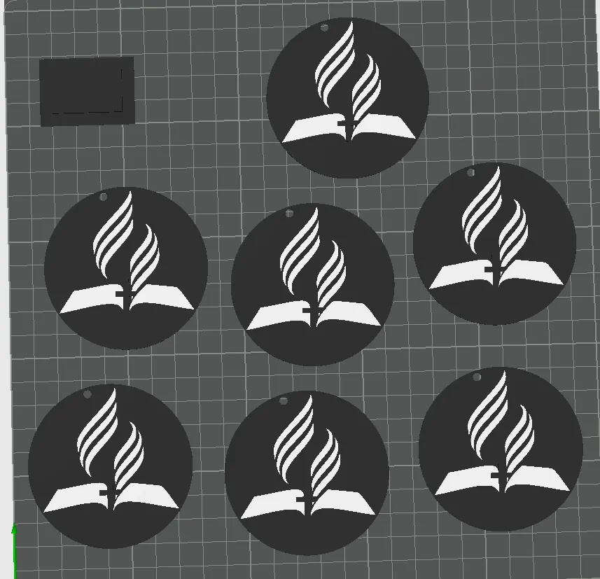 IASD Keychain - Free 3D Print Model - MakerWorld