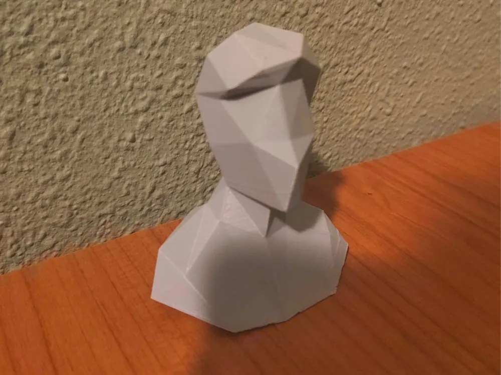 low poly head - Free 3D Print Model - MakerWorld