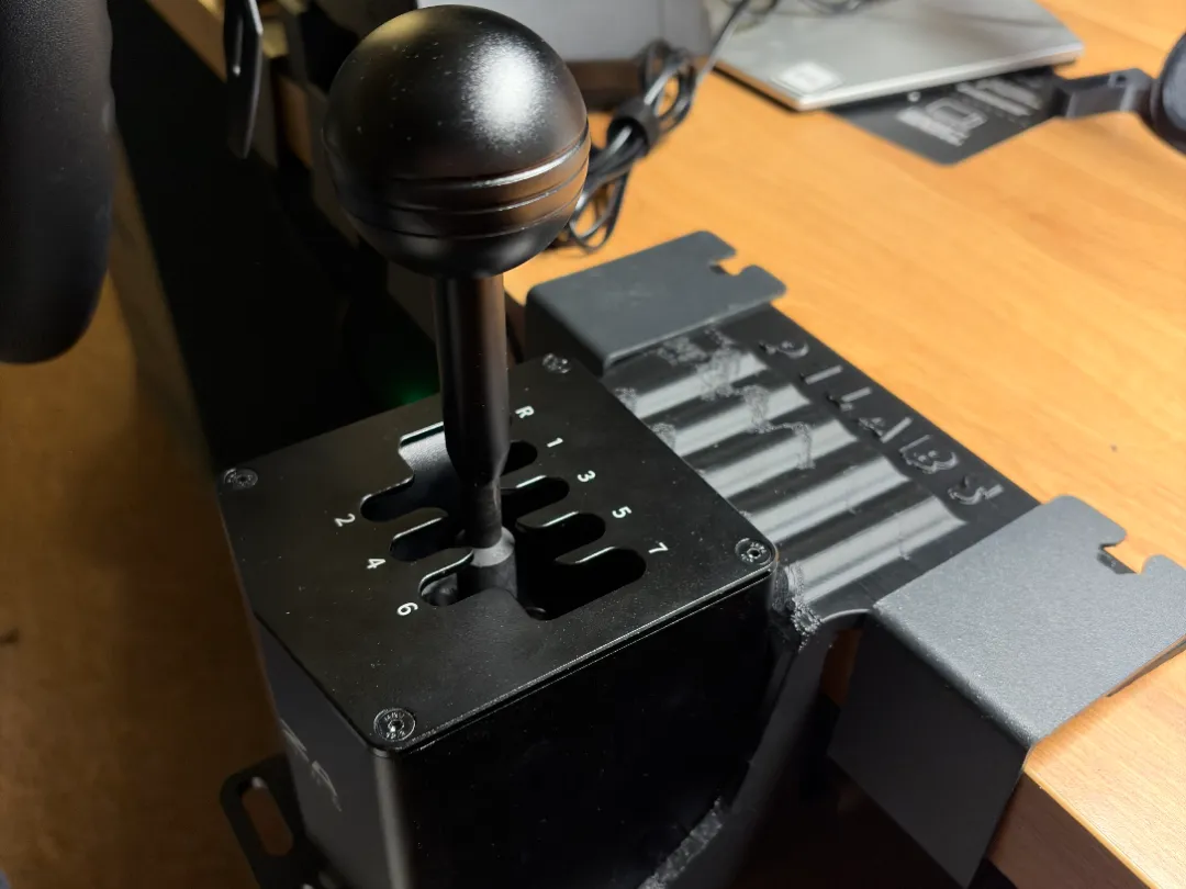 DIY Shifter bracket for Moza HPG Shifter by P1Labs - Free 3D Print ...