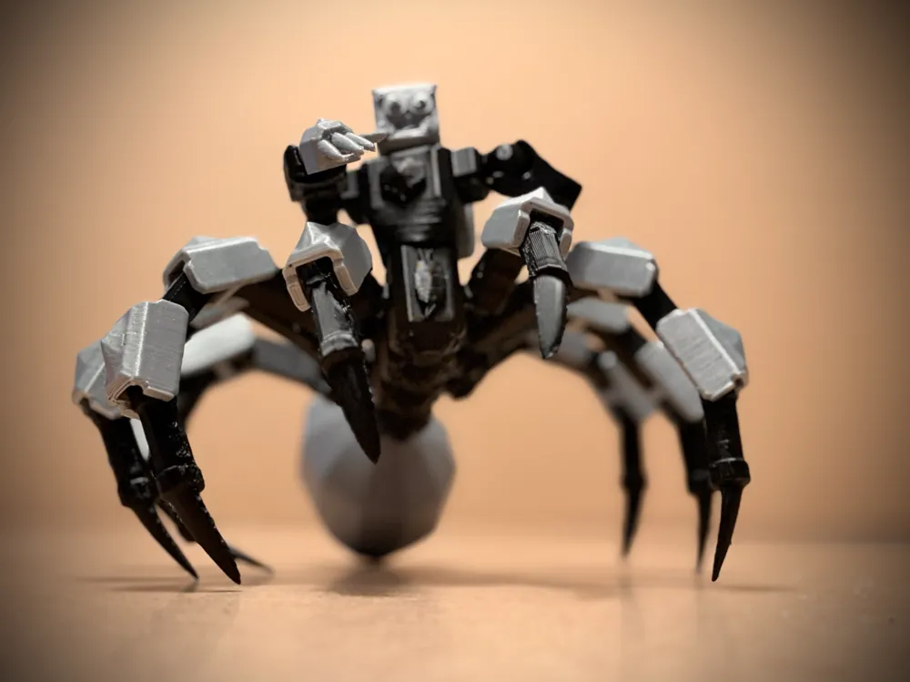 Mecha Spider - Free 3D Print Model - MakerWorld