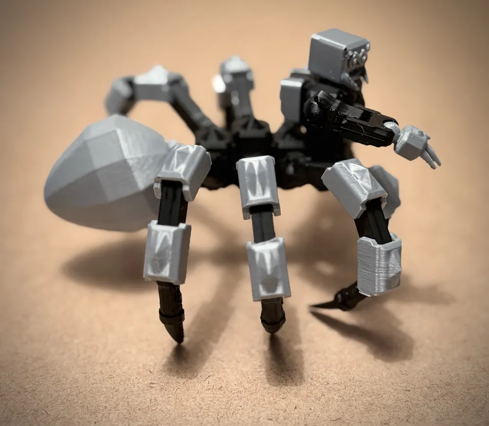Mecha Spider - Free 3D Print Model - MakerWorld