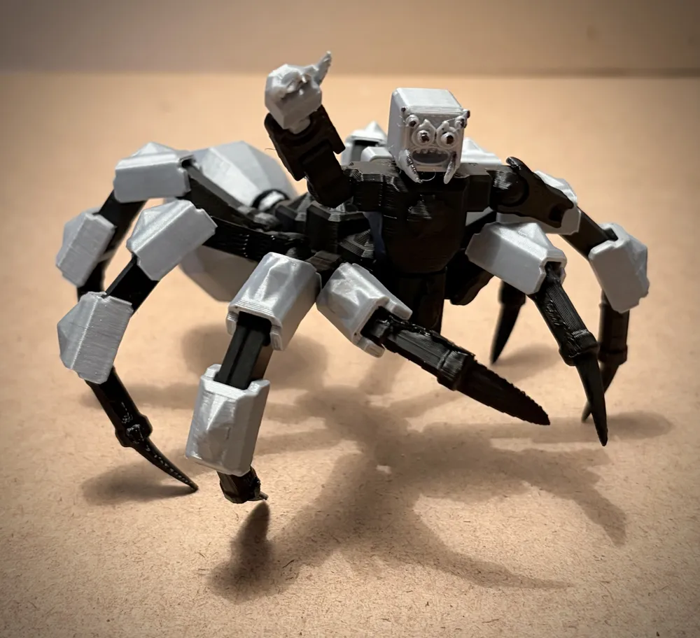 Mecha Spider - Free 3D Print Model - MakerWorld