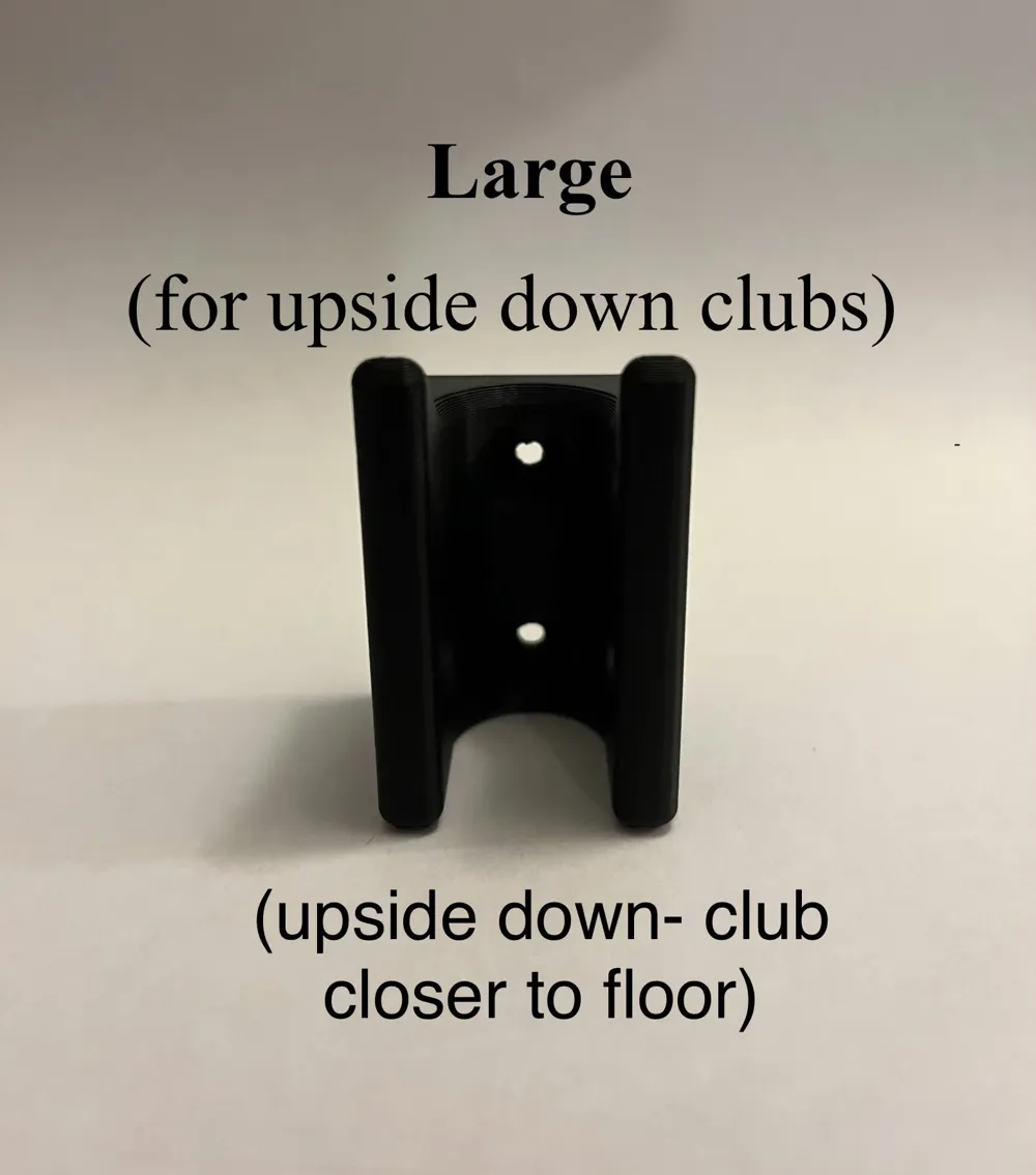 Golf club holder clip - Free 3D Print Model - MakerWorld