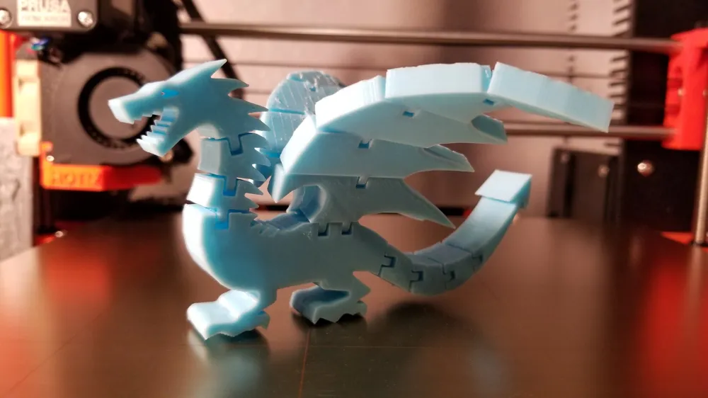 Articulated Dragon - Free 3D Print Model - MakerWorld
