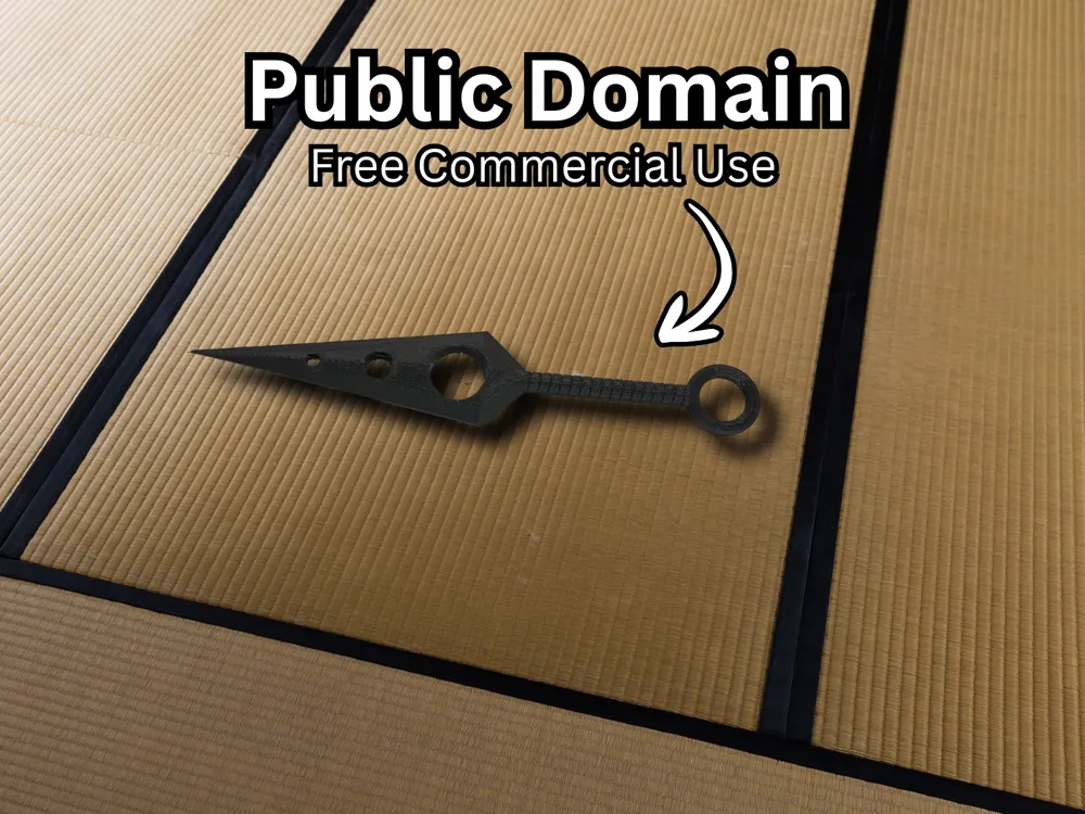 Kunai – Ninja Cosplay Prop / Display Knife - Free 3D Print Model ...