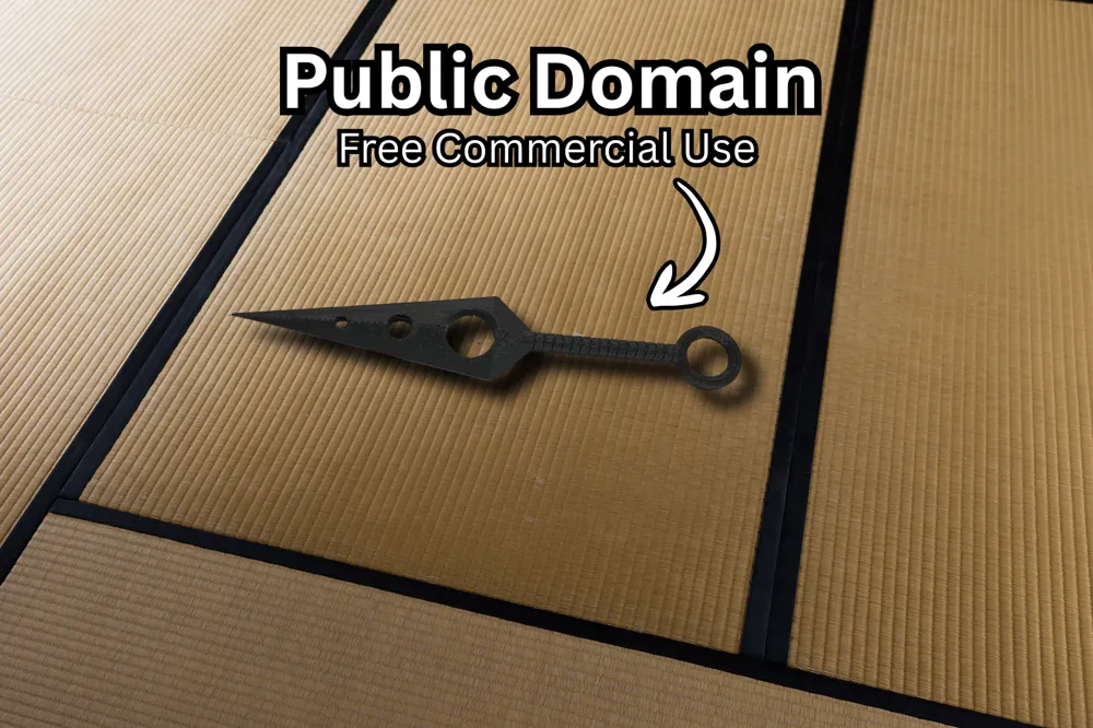 Kunai – Ninja Cosplay Prop / Display Knife - Free 3D Print Model ...