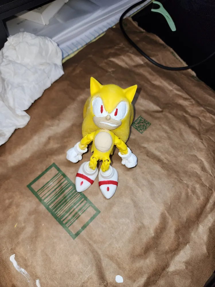 sonic minix figure - Free 3D Print Model - MakerWorld