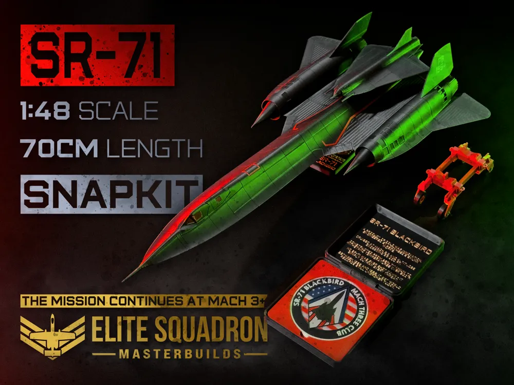 SR-71 - MasterBuild - SnapKit - .STEP, CAD file - Free 3D Print Model ...