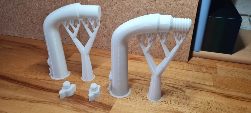 Tube Extension with Bend - Free 3D Print Model - MakerWorld