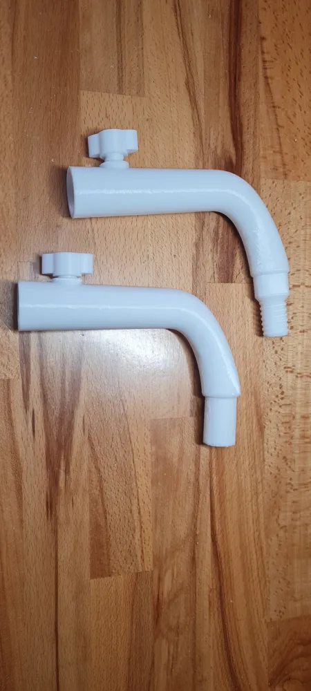 Tube Extension with Bend - Free 3D Print Model - MakerWorld