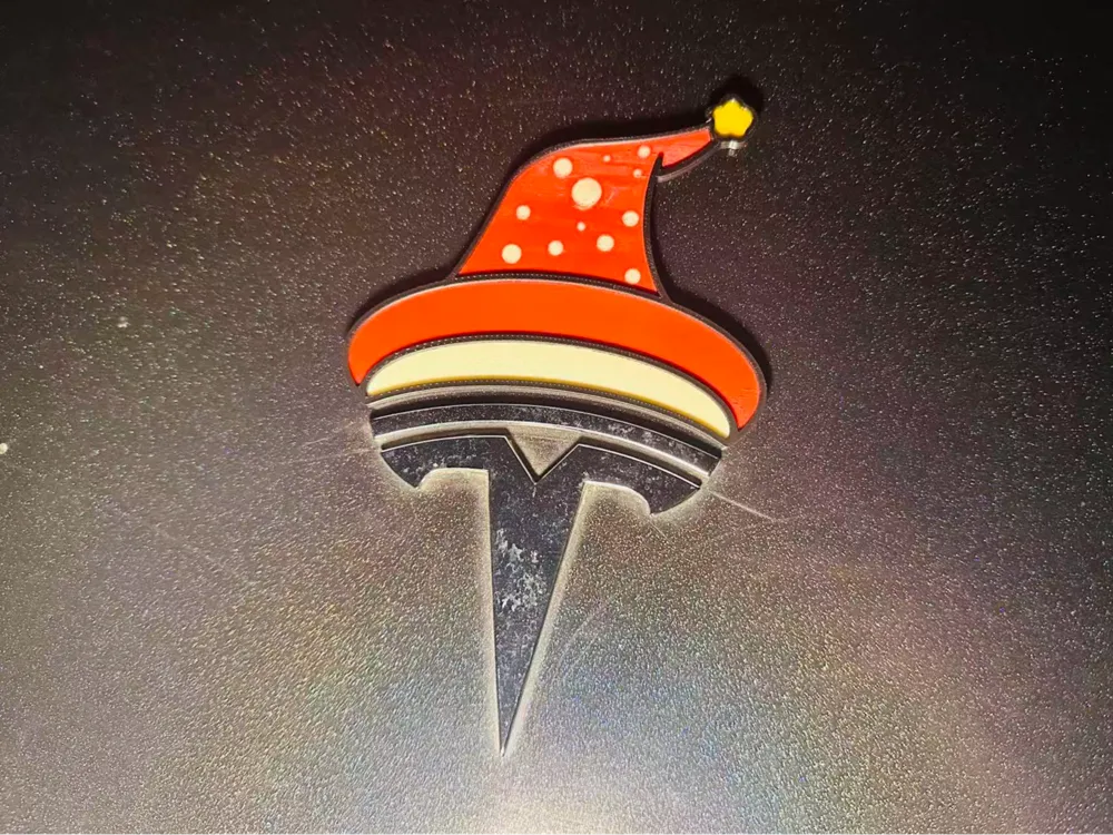 Tesla-Emblem-Pilz – Kostenloses 3D-Druckmodell – MakerWorld