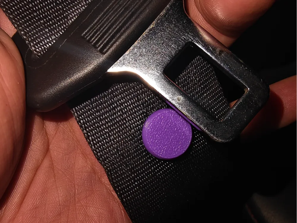 Seat belt buckle stopper - Free 3D Print Model - MakerWorld