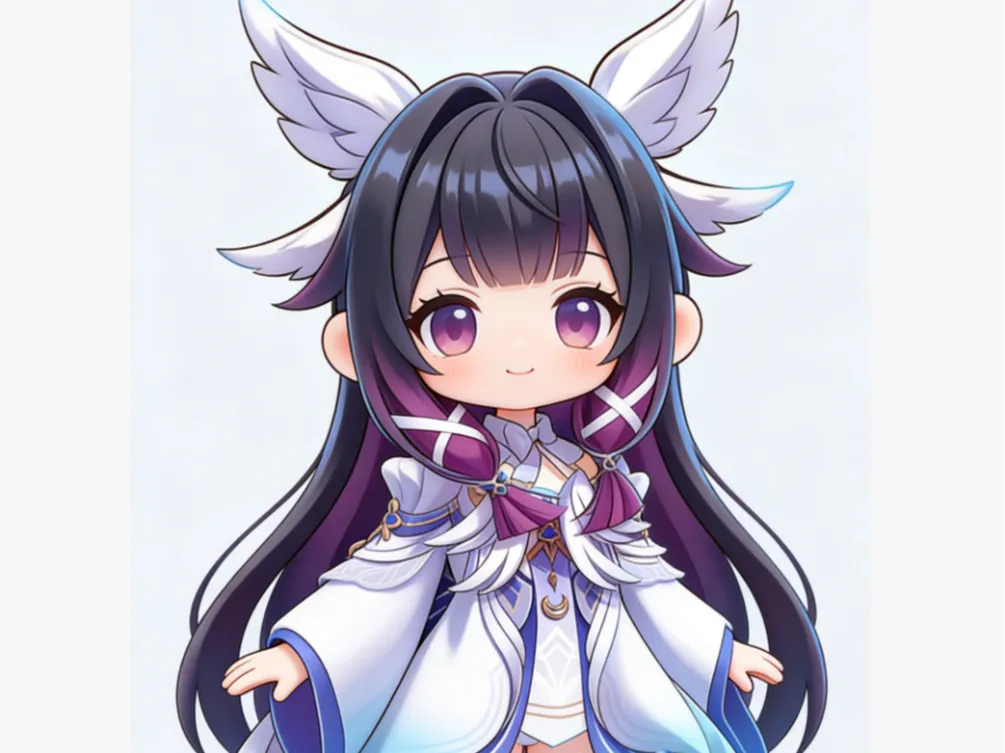 Genshin Impact Girl Colombia Chibi Super Cute - Free 3D Print Model ...