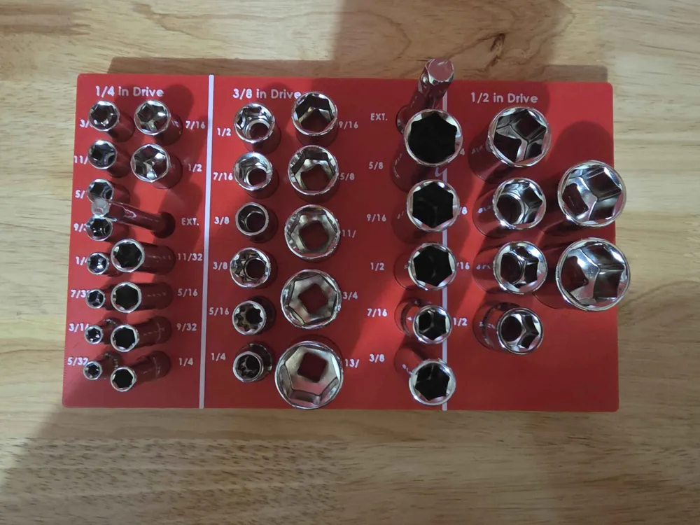SAE and Metric Socket Organizers - Free 3D Print Model - MakerWorld