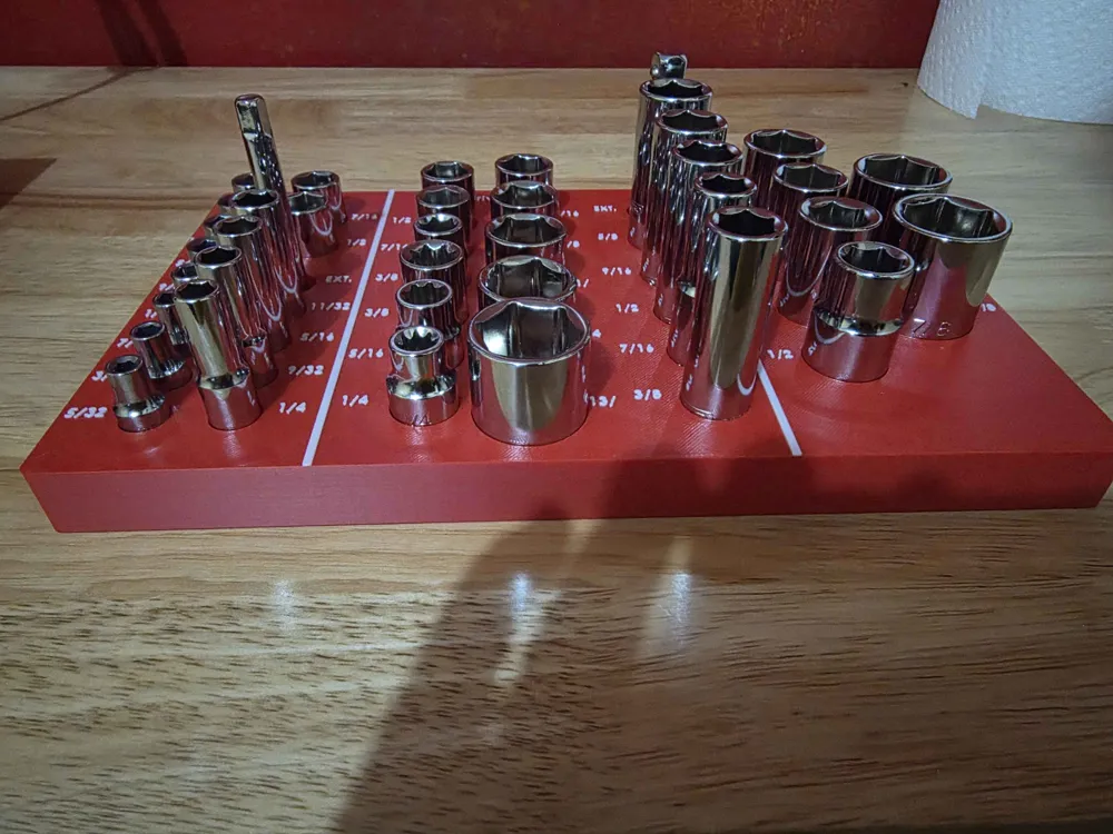 SAE and Metric Socket Organizers - Free 3D Print Model - MakerWorld