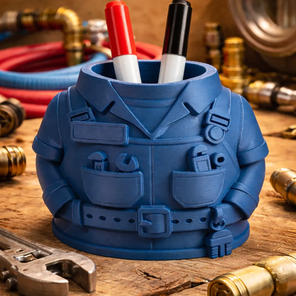 Soporte para bolígrafos de uniforme de fontanero, organizador de ...