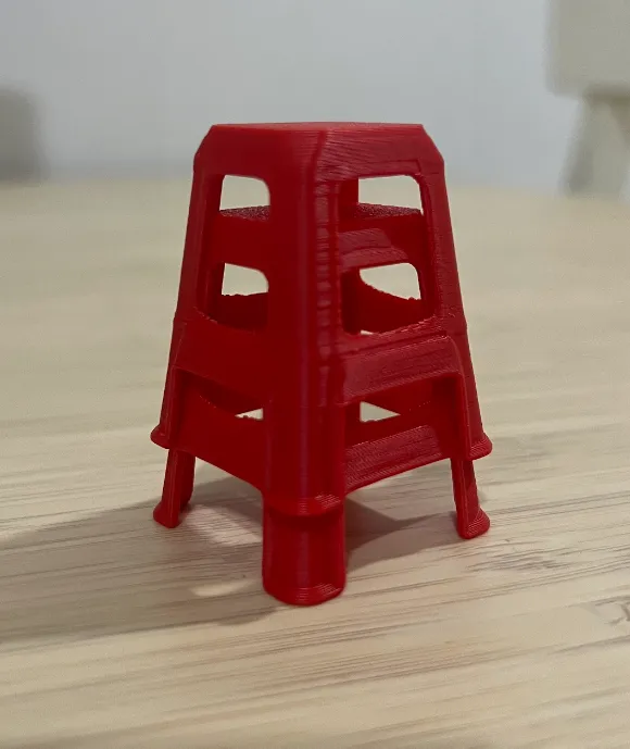 Guangdong Retro Red Stool_GuangDong RedStool - Free 3D Print Model ...