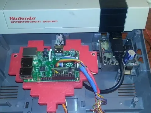Soportes para Raspberry Pi para NES - Modelo de impresión 3D gratuito ...