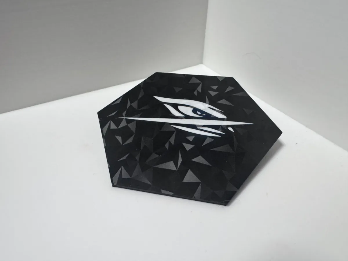 Getränke untersetzter mit meinen logo – Kostenloses 3D-Druckmodell ...